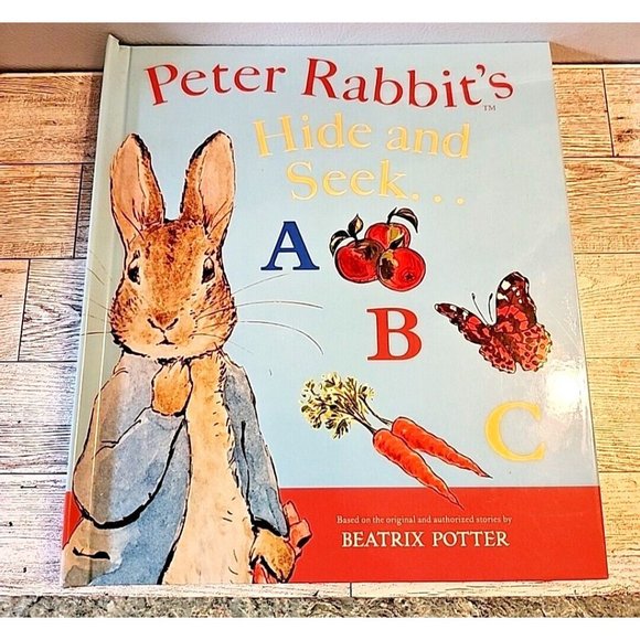 Beatrix Potter | Other | Peter Rabbit Hide And Seek Abc Pop Up Book ...